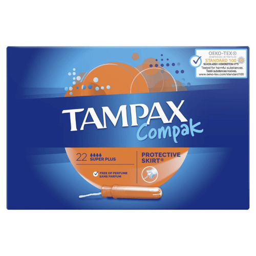 Tampons Tampax Compak Super Plus x22 – Obbi